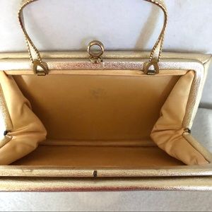 After Five | Bags | Vintage After Five Metallic Gold Evening Bag | Poshmark
